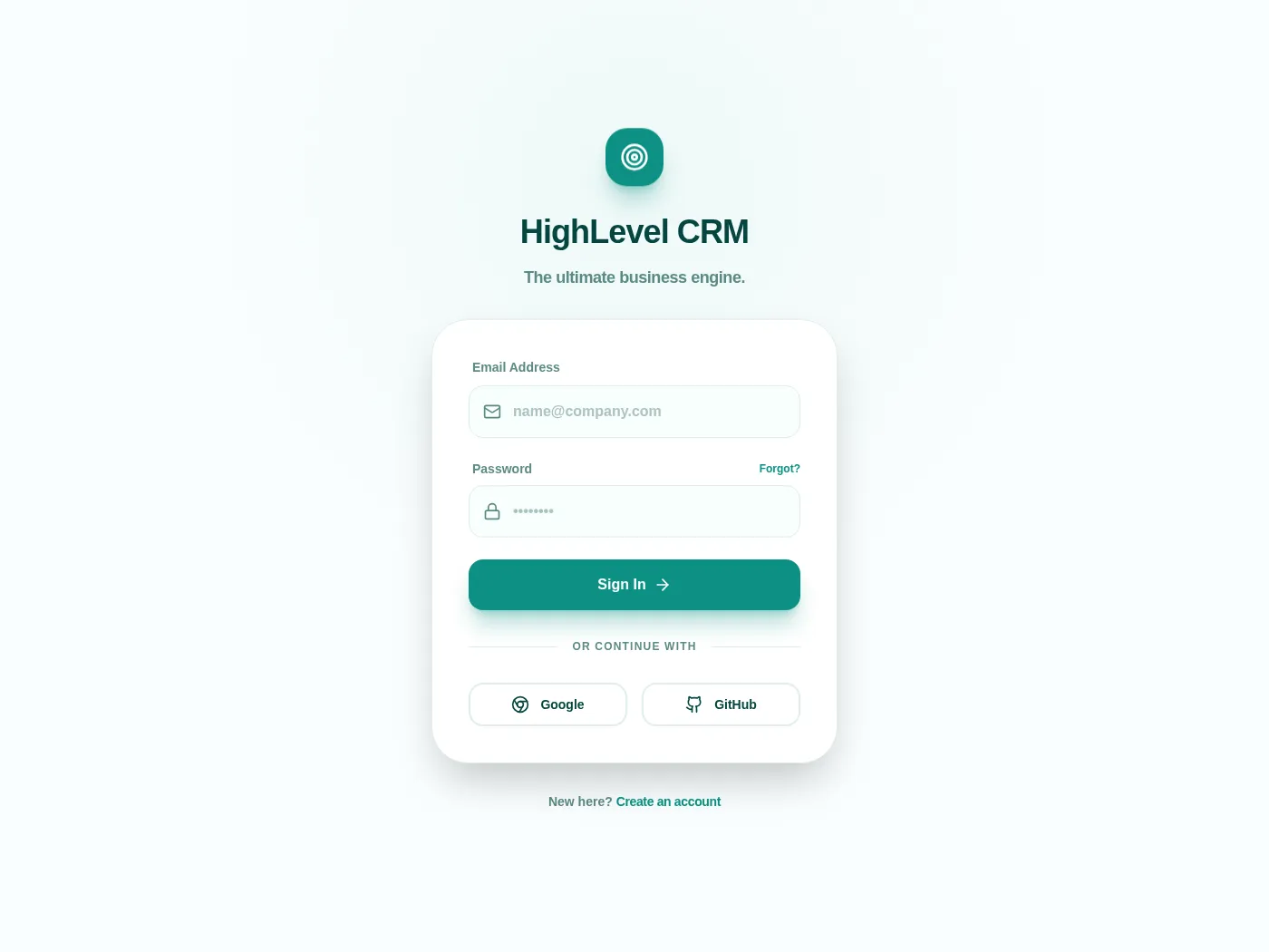 HighLevel CRM Clone