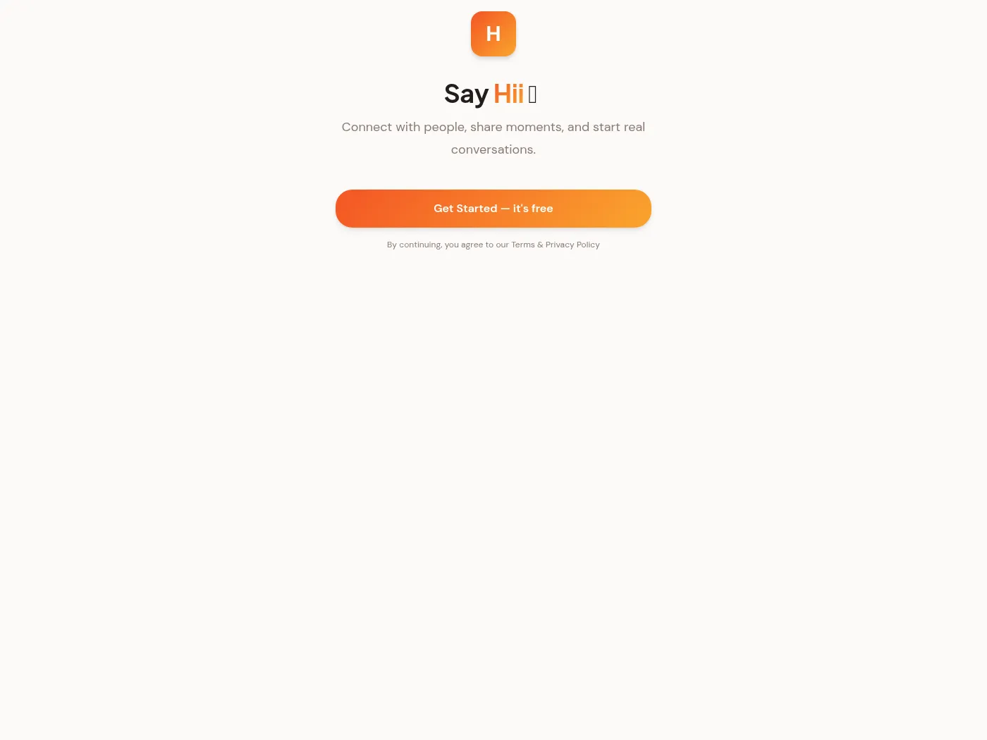 Hii App