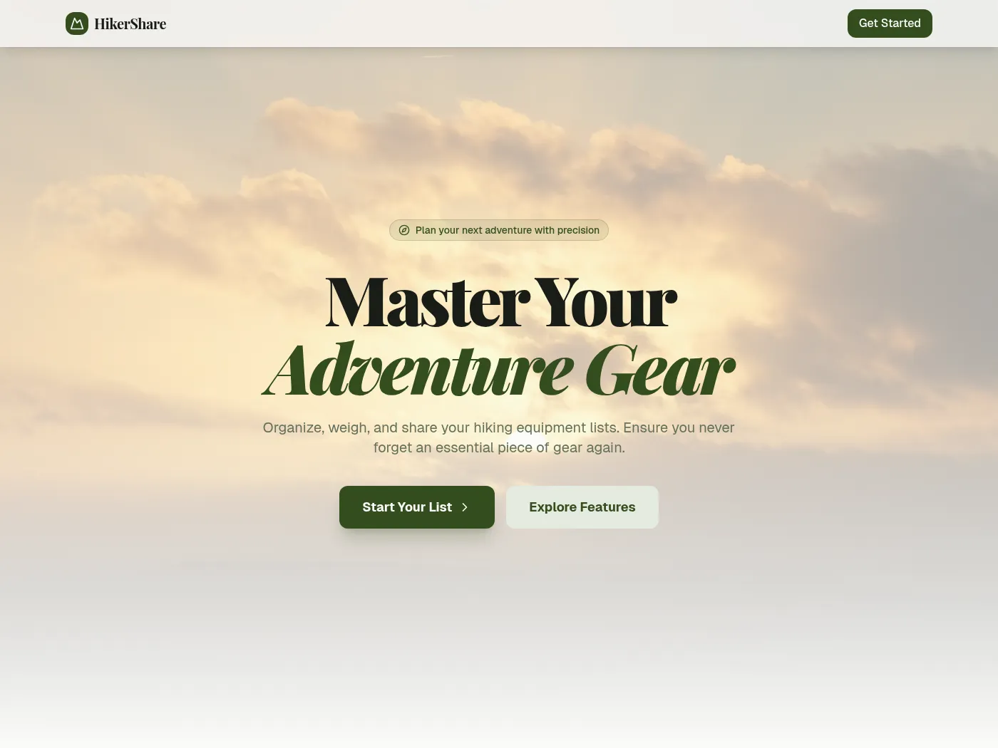 Hiker Gear Share