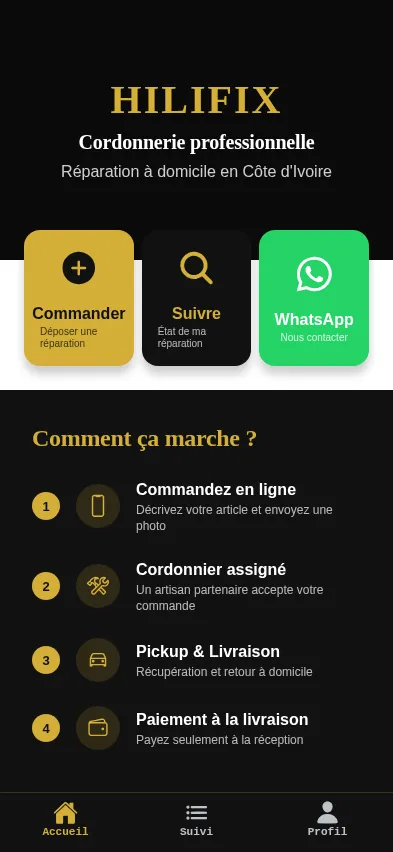 HILIFIX Mobile Cordonnerie