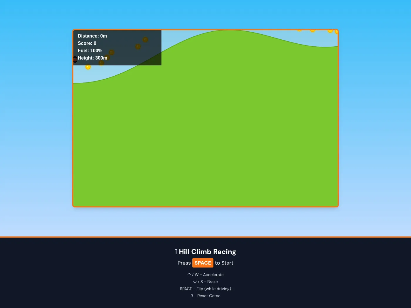 Hill Climb Clone