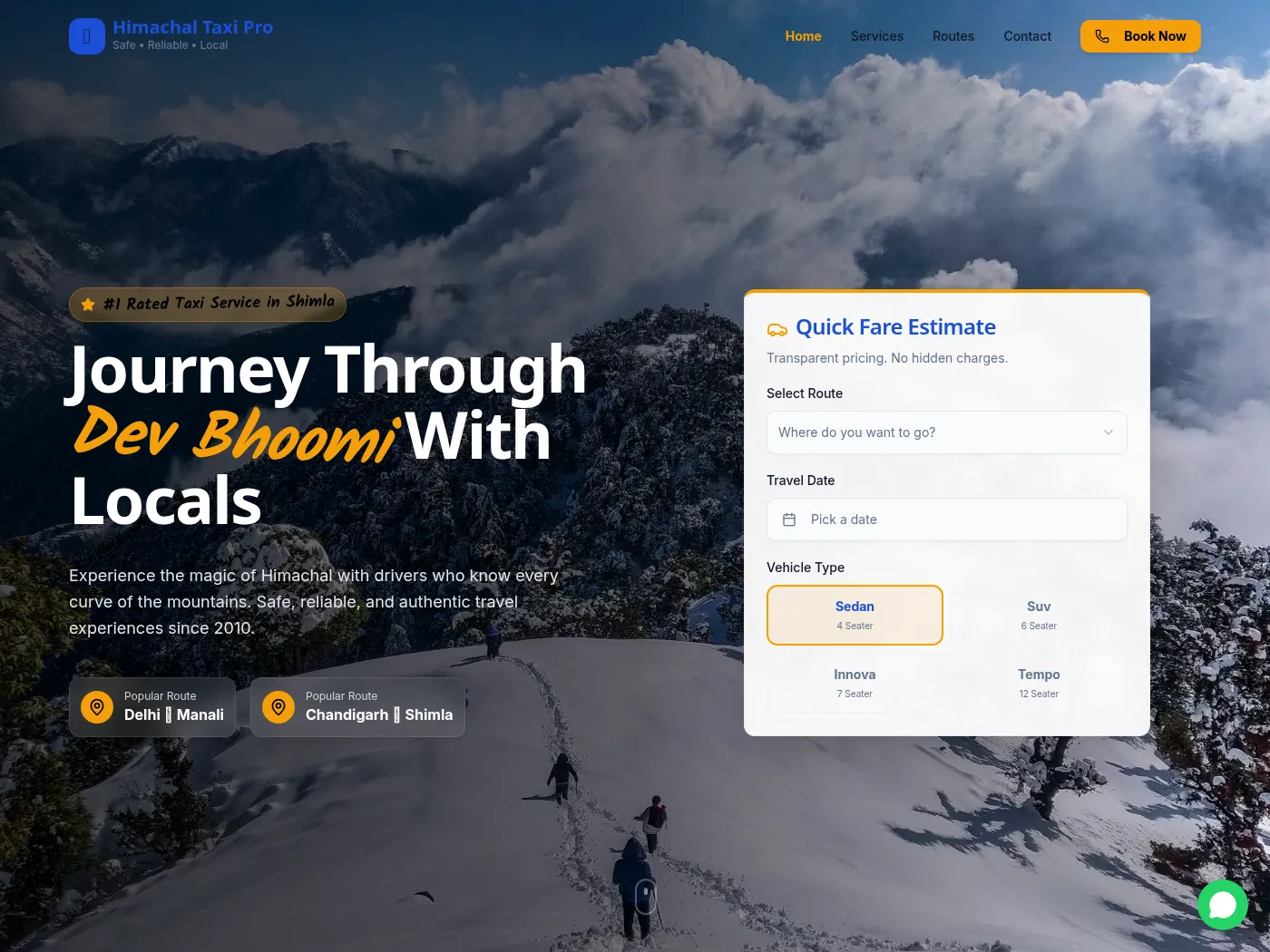 Himachal Taxi Pro Web