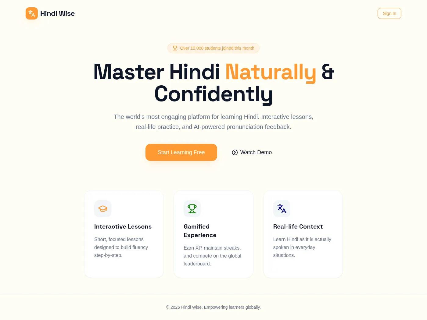 Hindi Wise