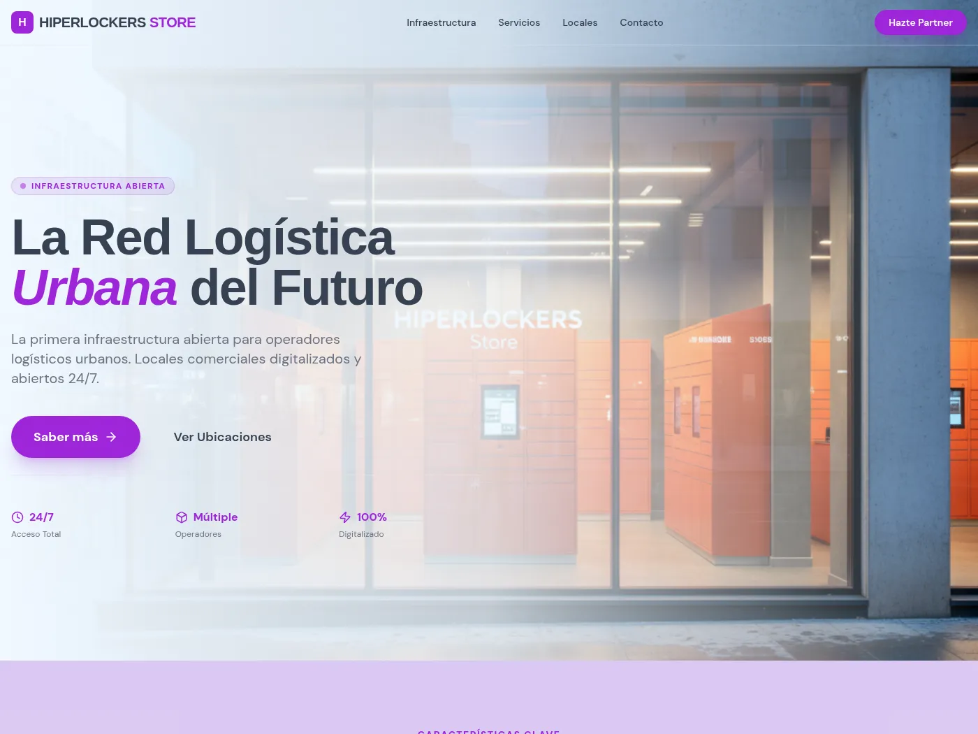 Hiperlockers Store Web