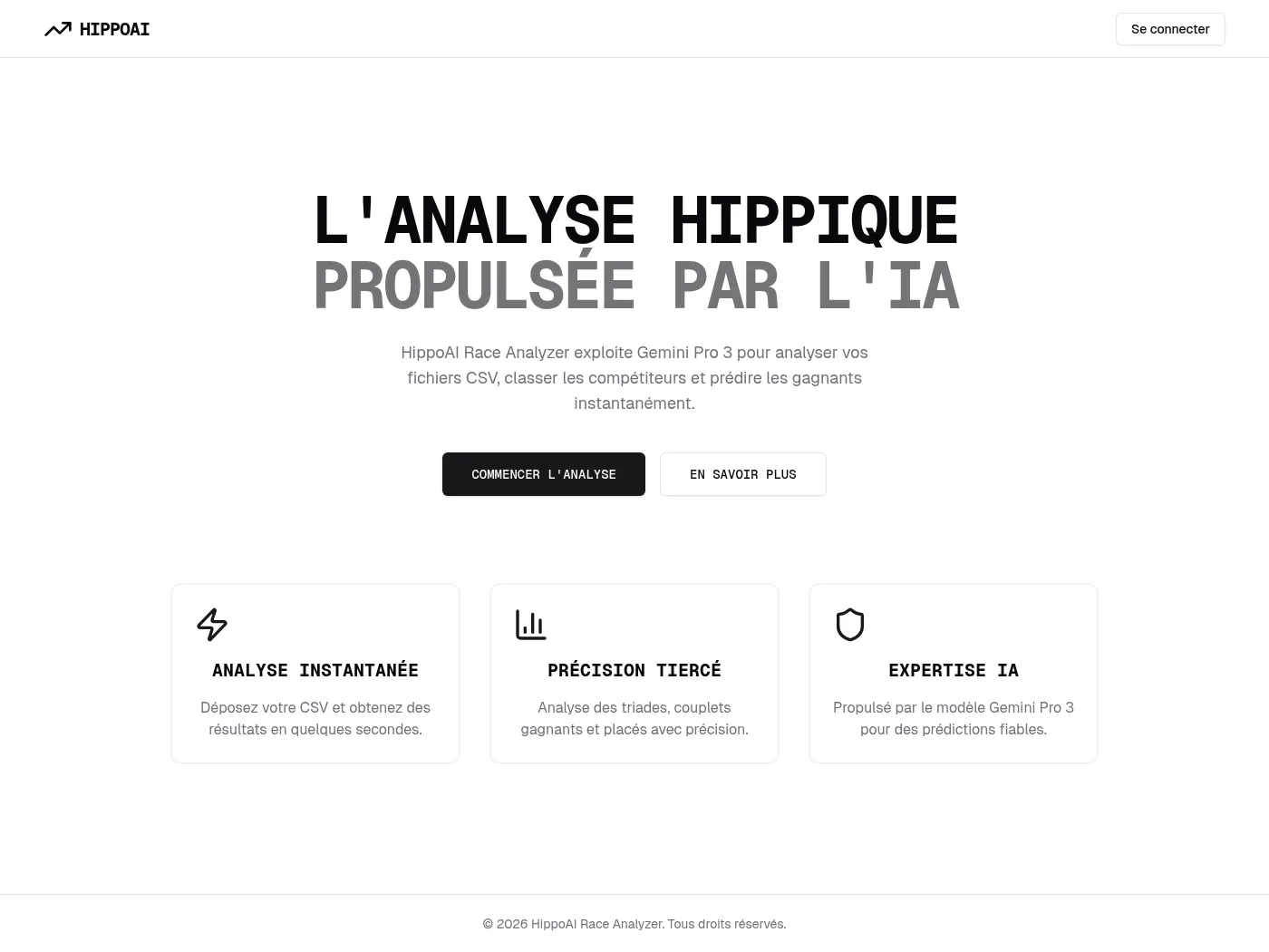 HippoAI Race Analyzer