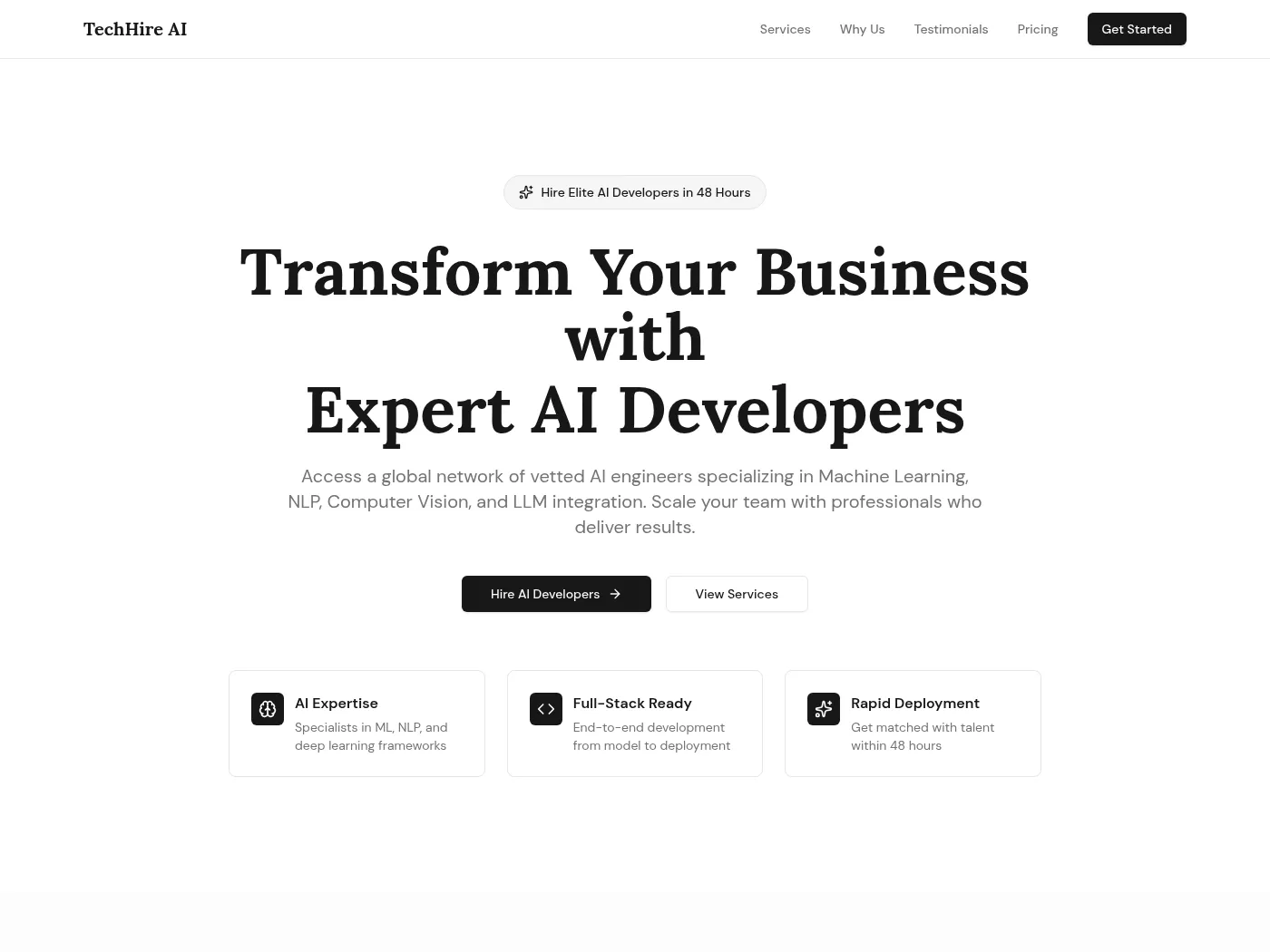 Hire AI Developer Clone