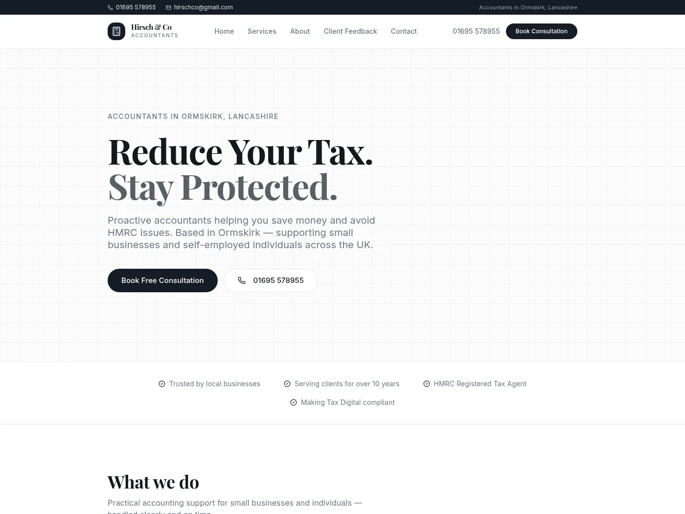 Hirsch & Co Accountants Site