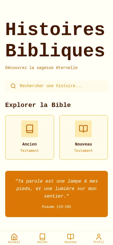 Histoires Bibliques Mobile