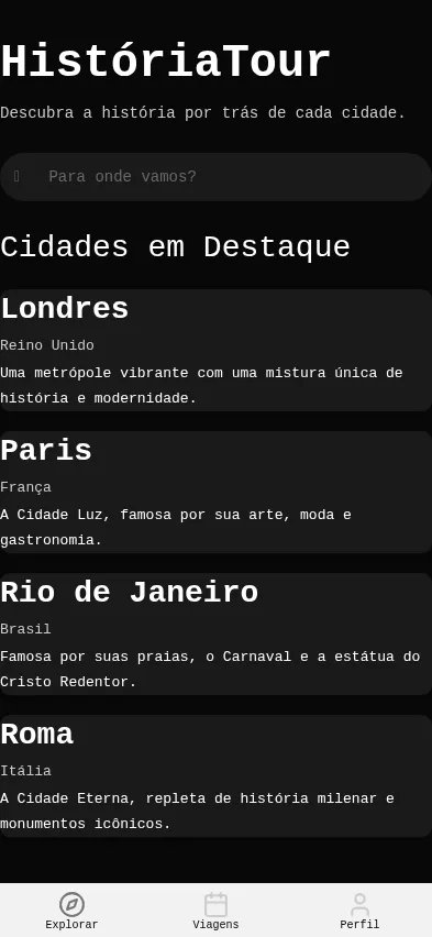 HistóriaTour App