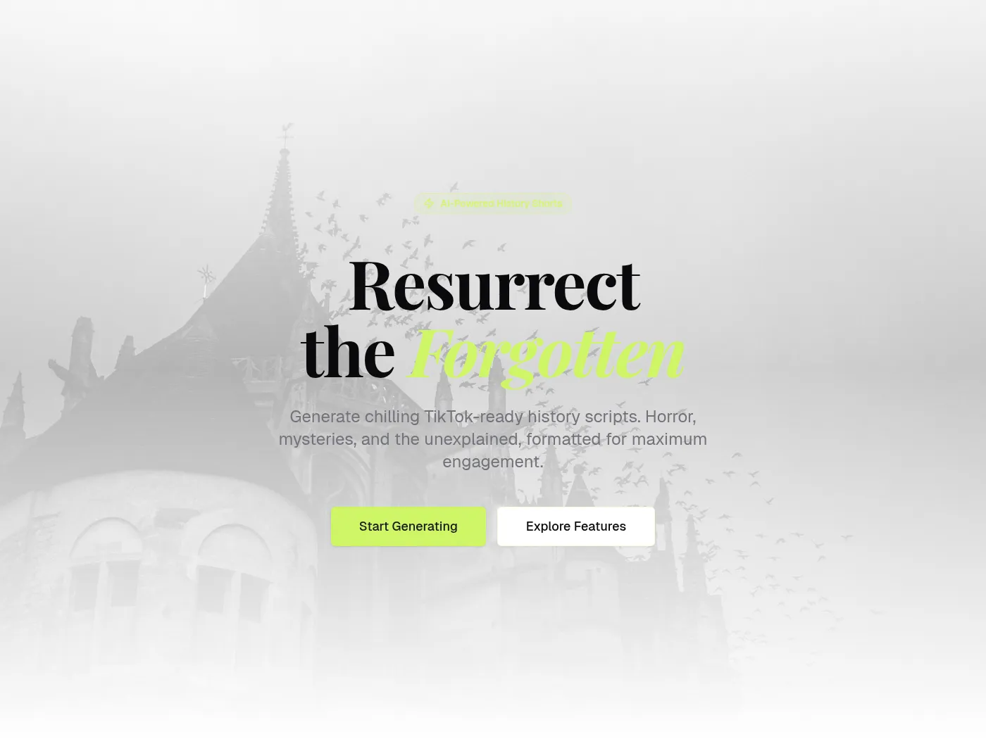 History Shorts Generator