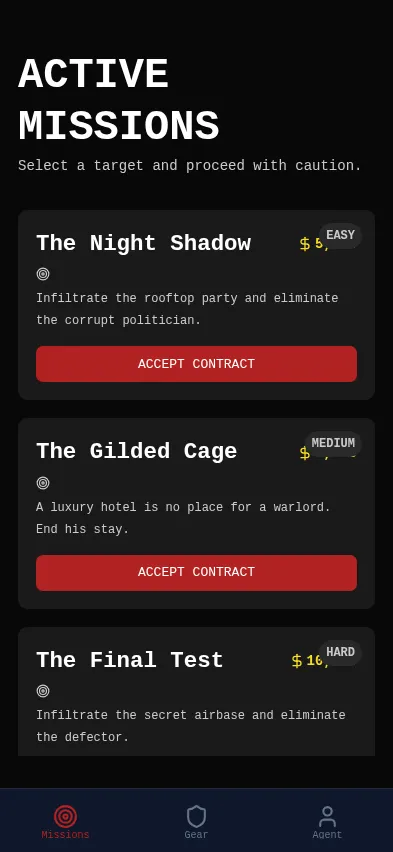 Hitman Mobile Game