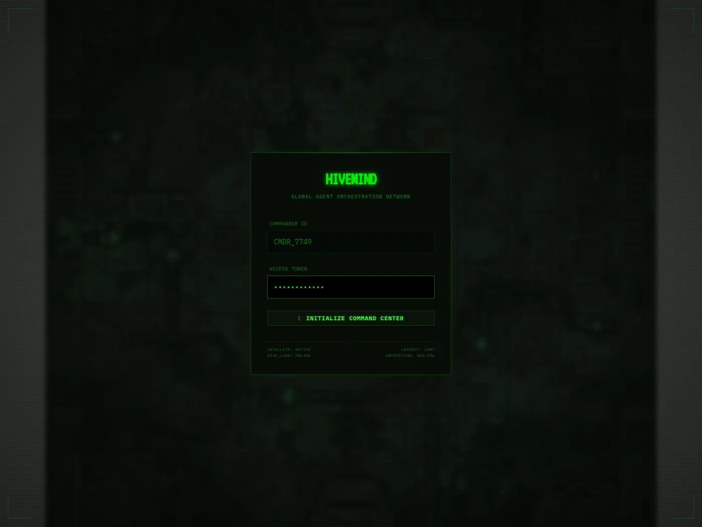 HiveMind Command Center