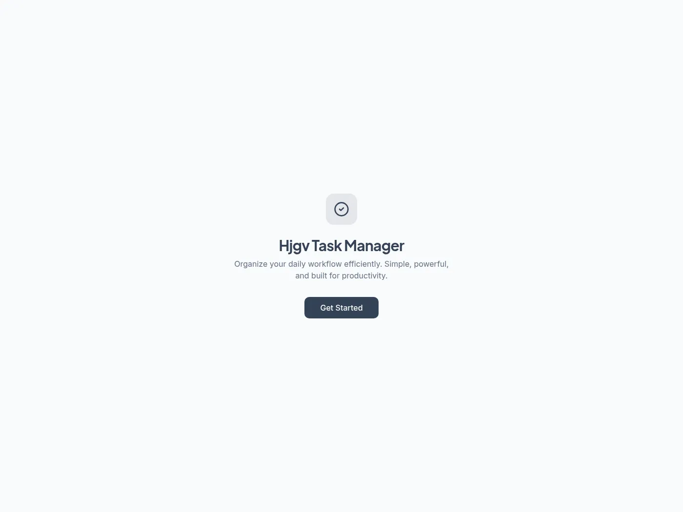 Hjgv Task Manager