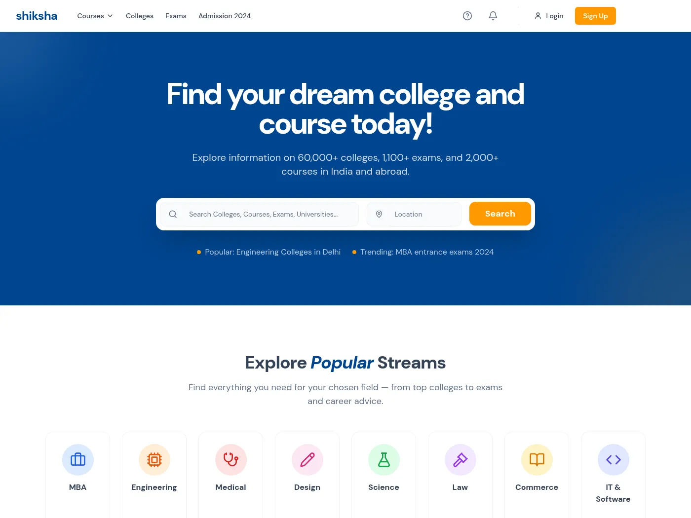 Hlo Welcome Page
