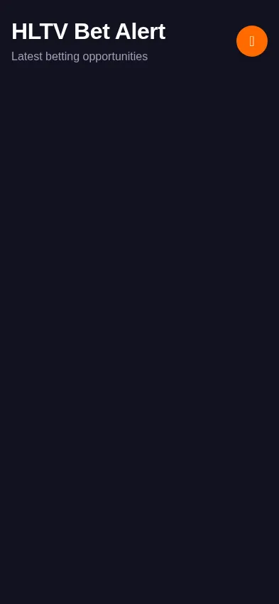 HLTV Bet Alert