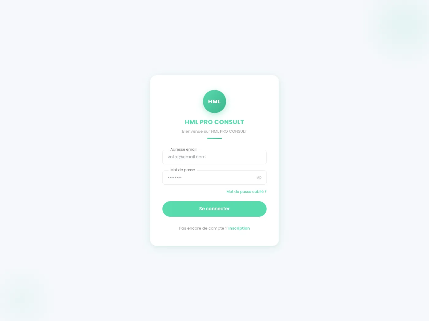 HML PRO CONSULT Platform