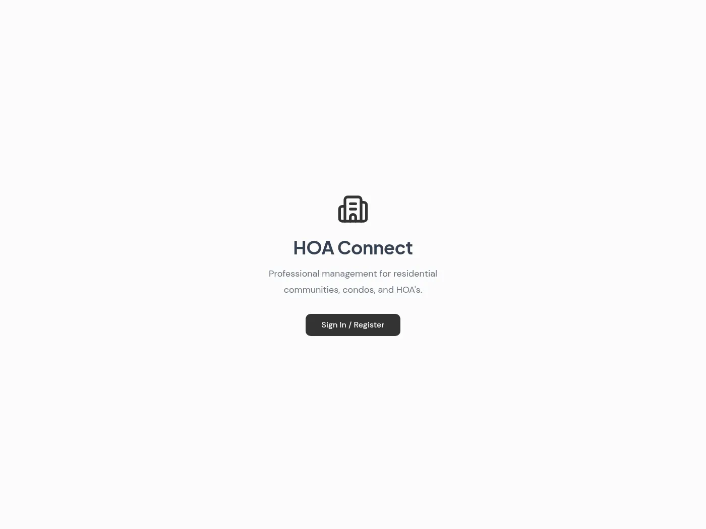 HOA Helpdesk Portal