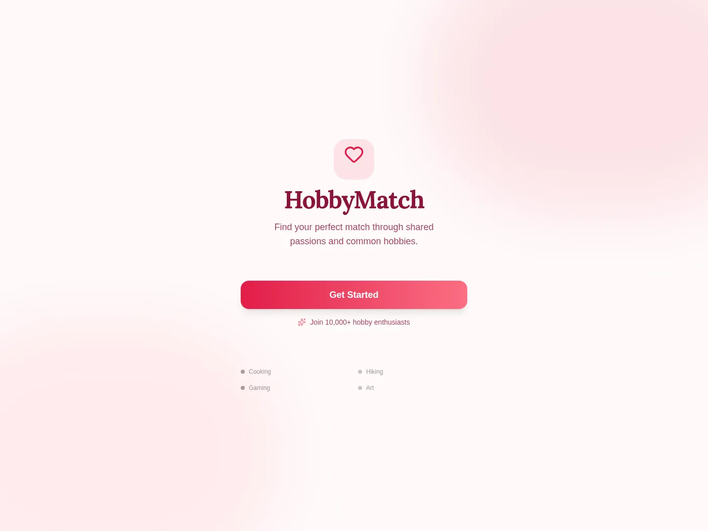HobbyMatch Dating