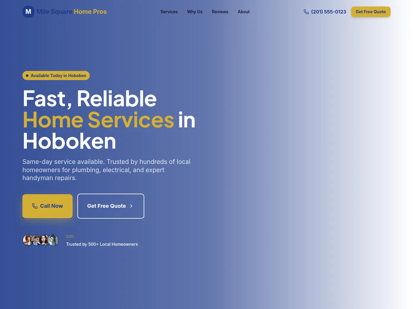 Hoboken Home Services Site