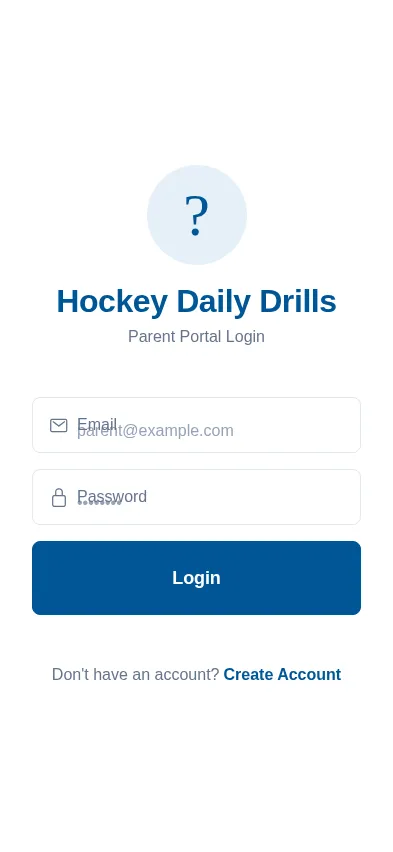 Hockey Daily Drills