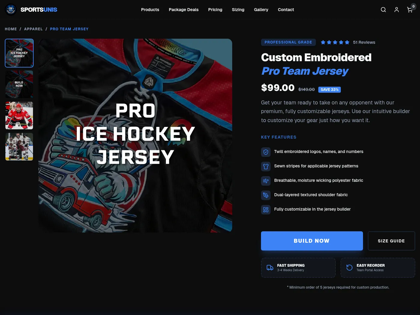 Hockey Jersey Shop