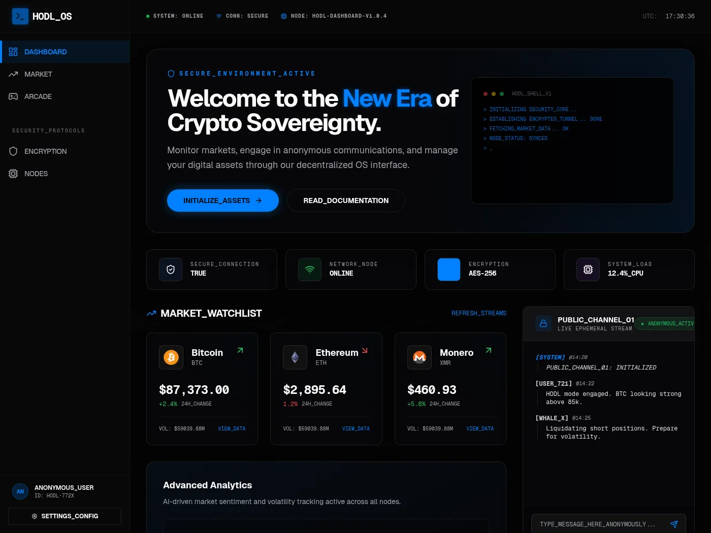 Hodlistant UX Revamp