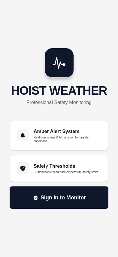 Hoist Weather Monitor