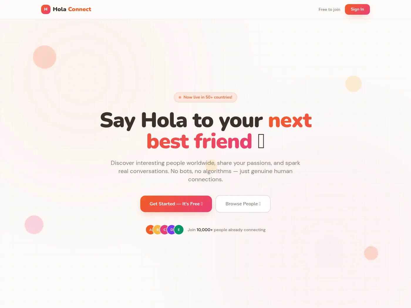 Hola Connect