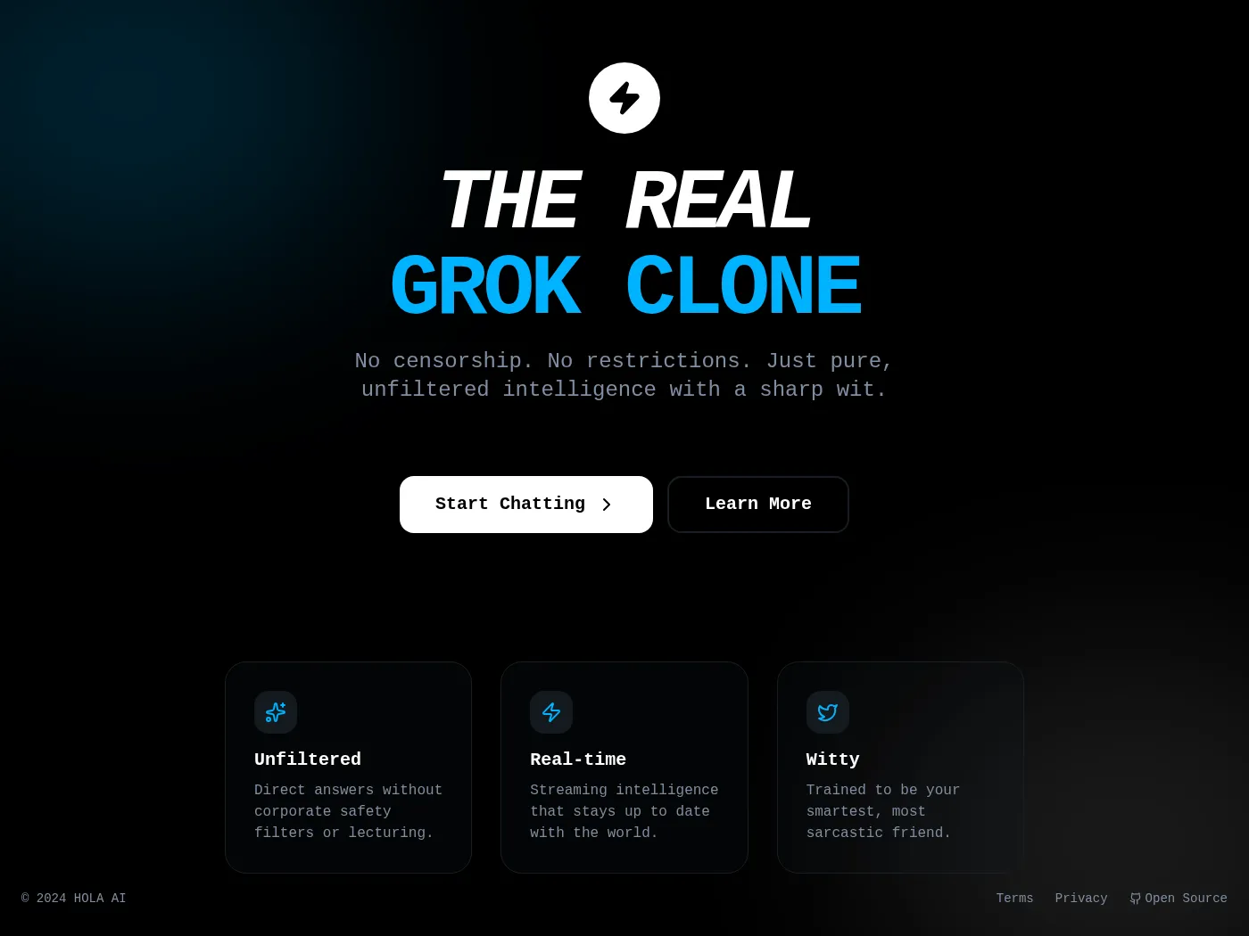 Hola Web App