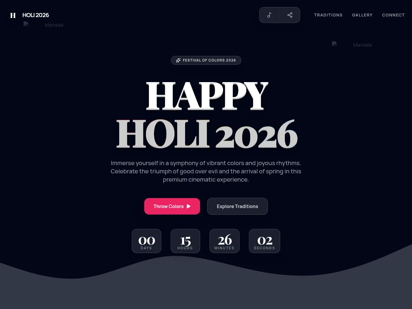 Holi Festive Splash