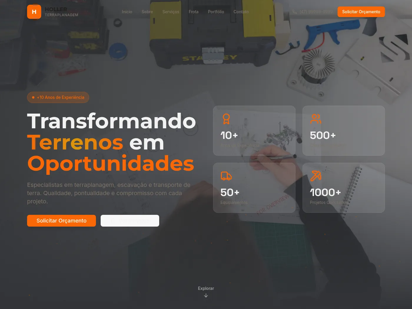 Holler Terraplanagem Pro