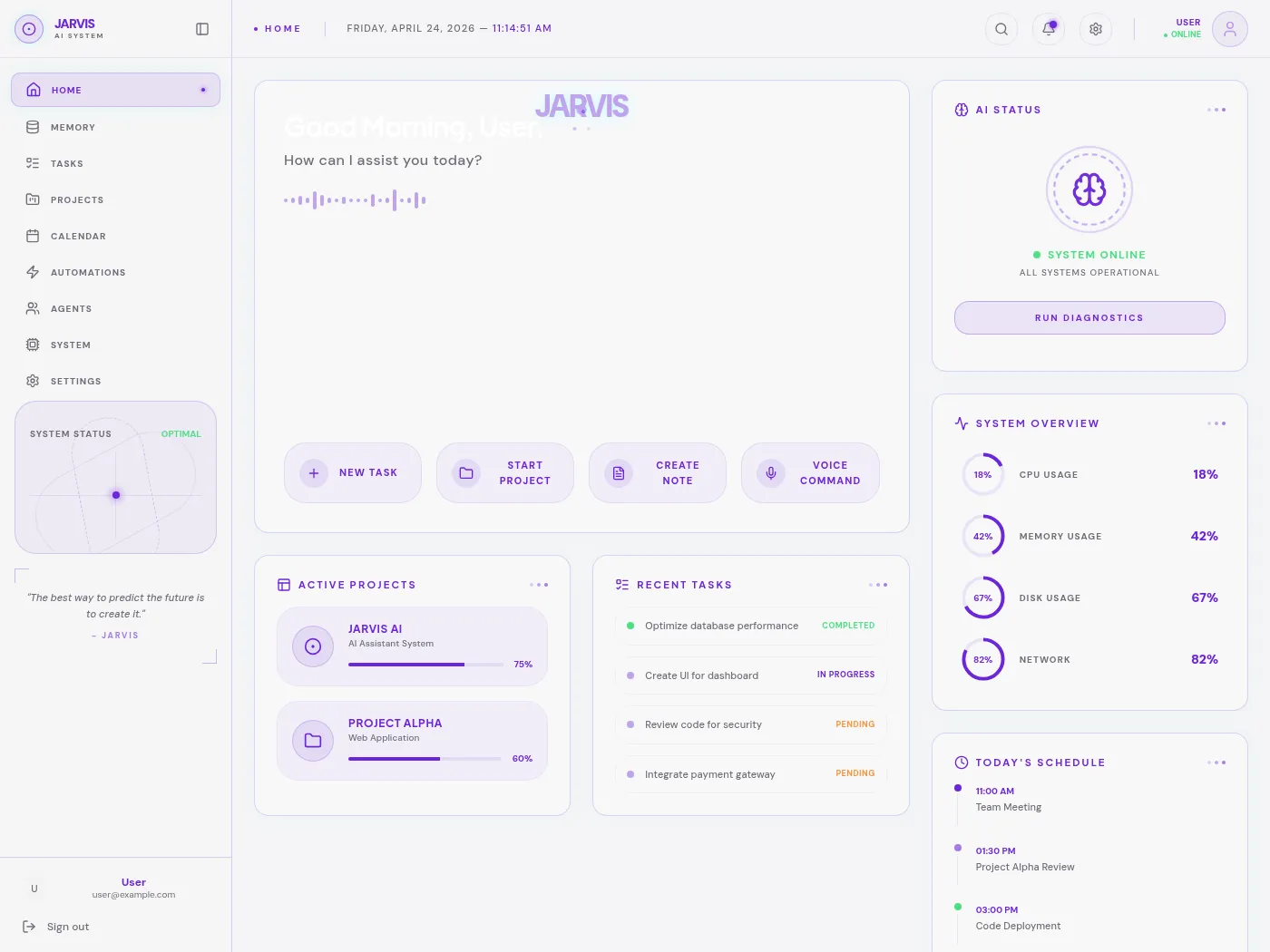 HoloJARVIS Assistant