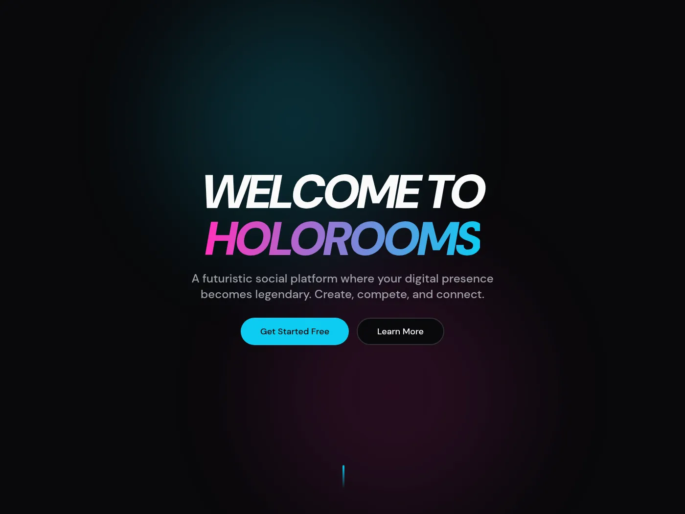 HoloRooms Social Platform