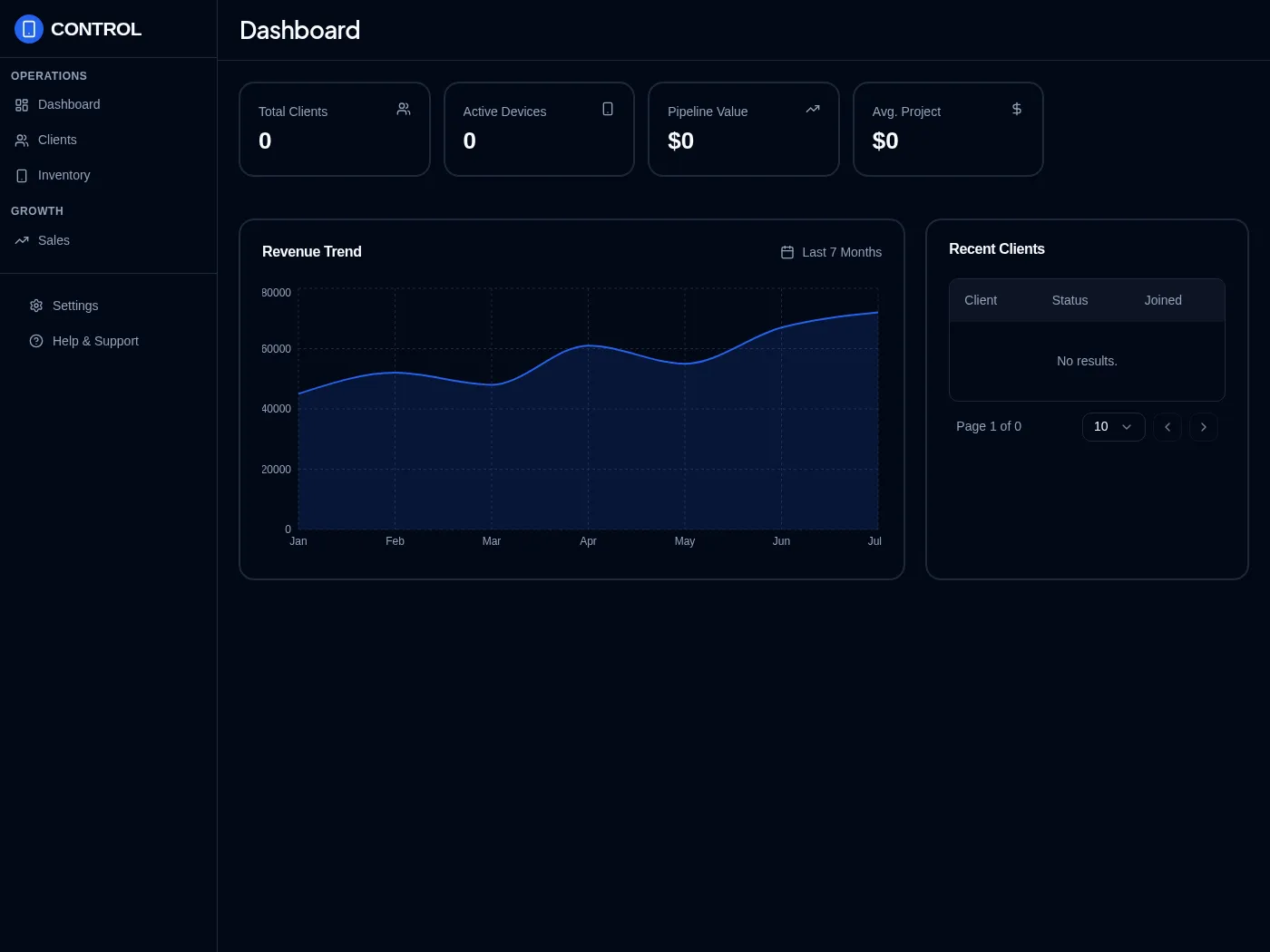 Home Automation CRM Pro