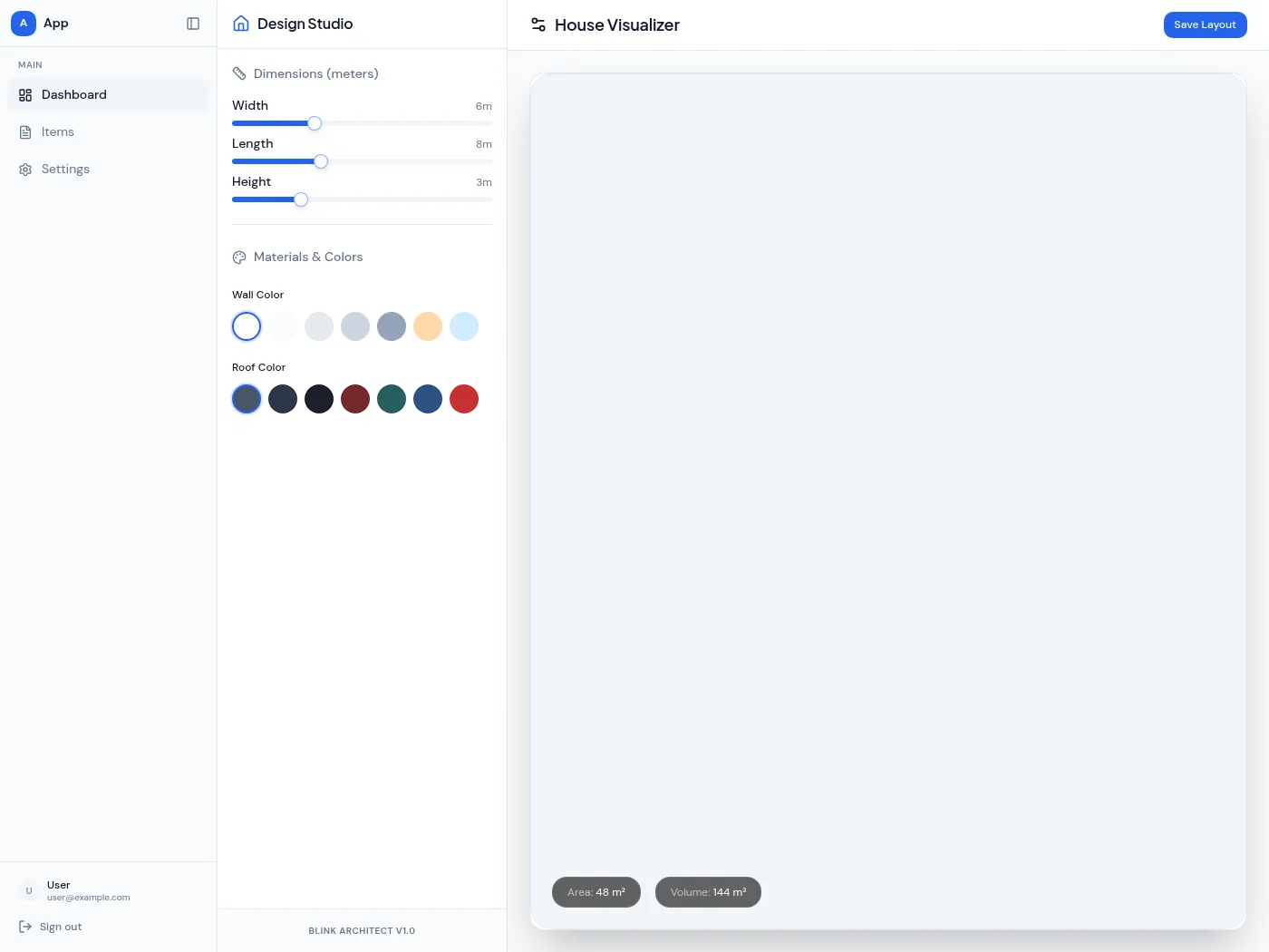 Simple Home Layout Web