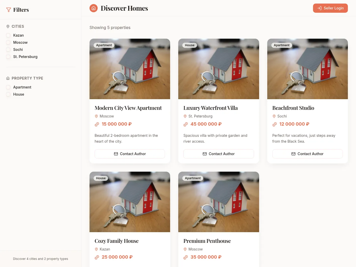 HomeTrade Platform
