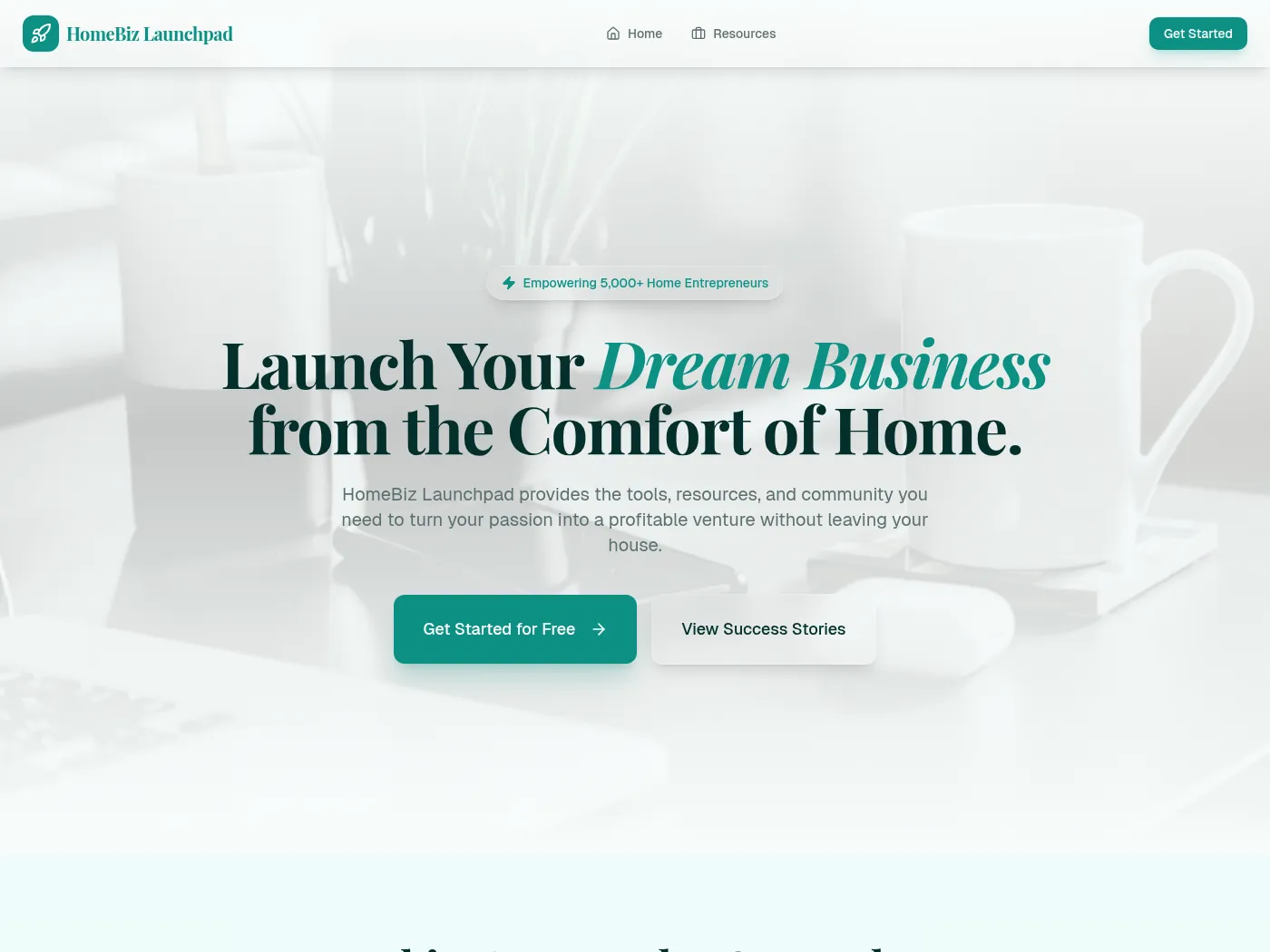 HomeBiz Launchpad