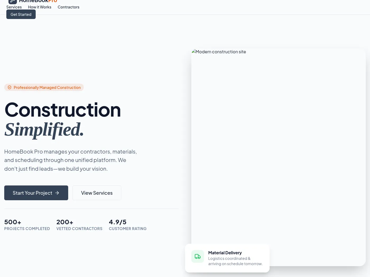 HomeBook Pro Platform
