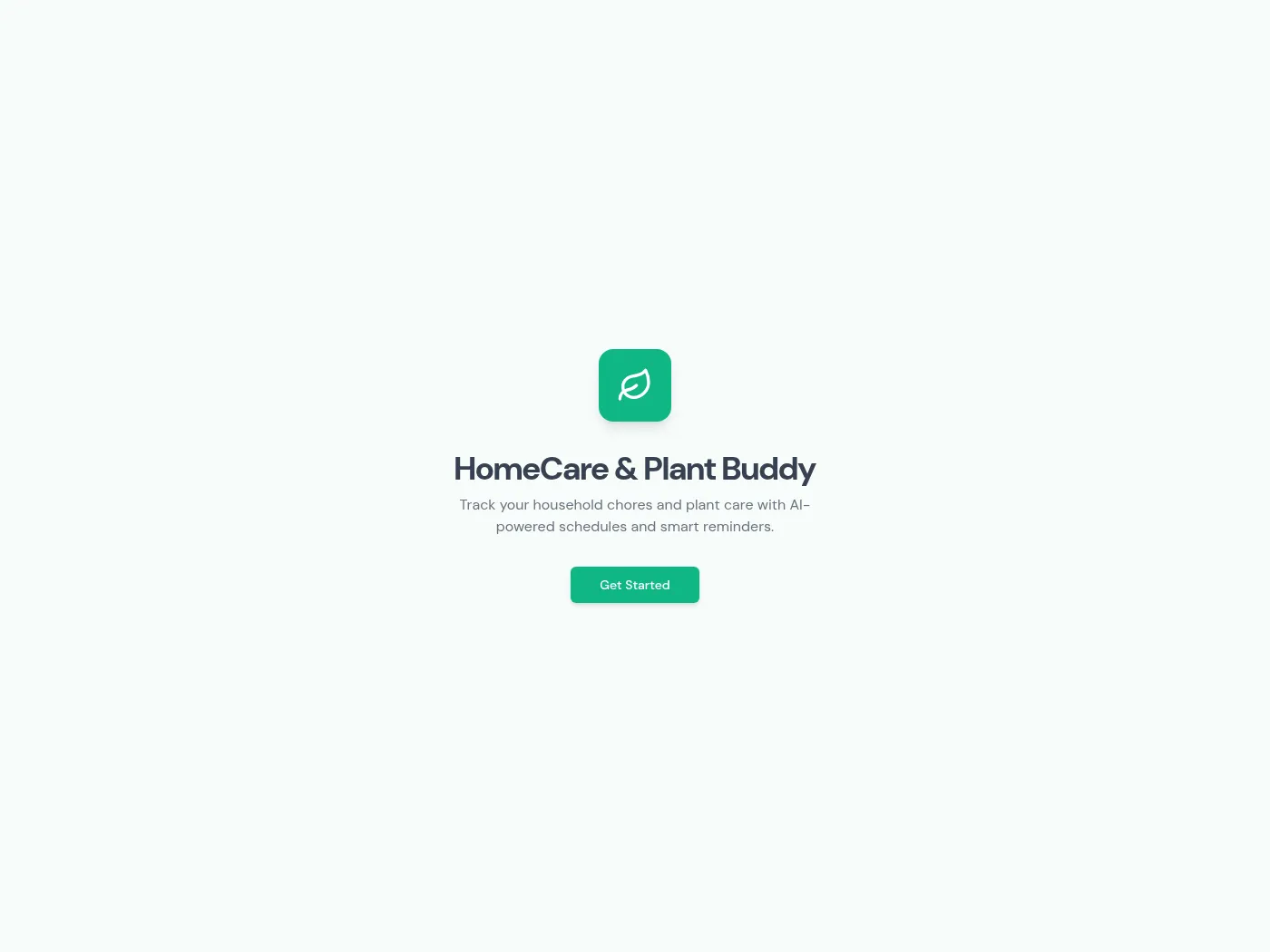 HomeCare & Plant Buddy
