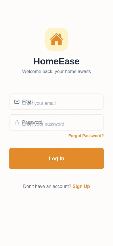 HomeEase Mobile App