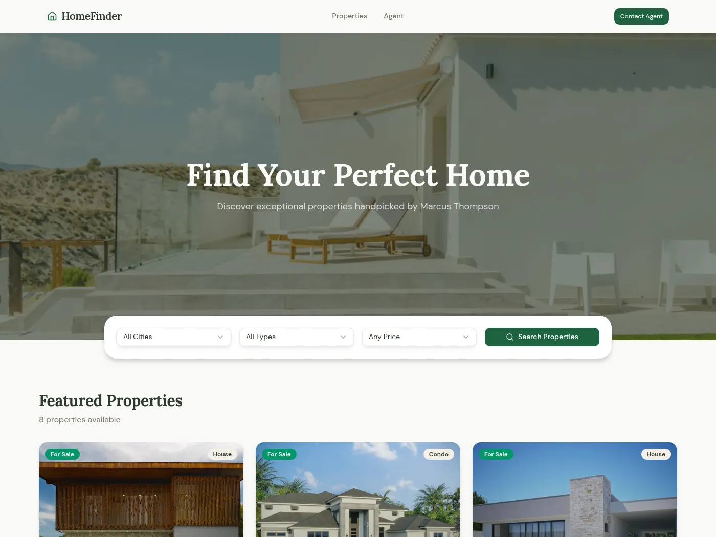 HomeFinder Portal