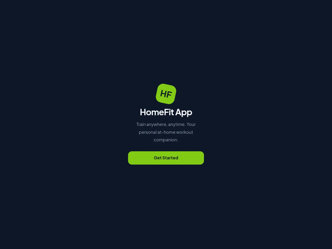 HomeFit App