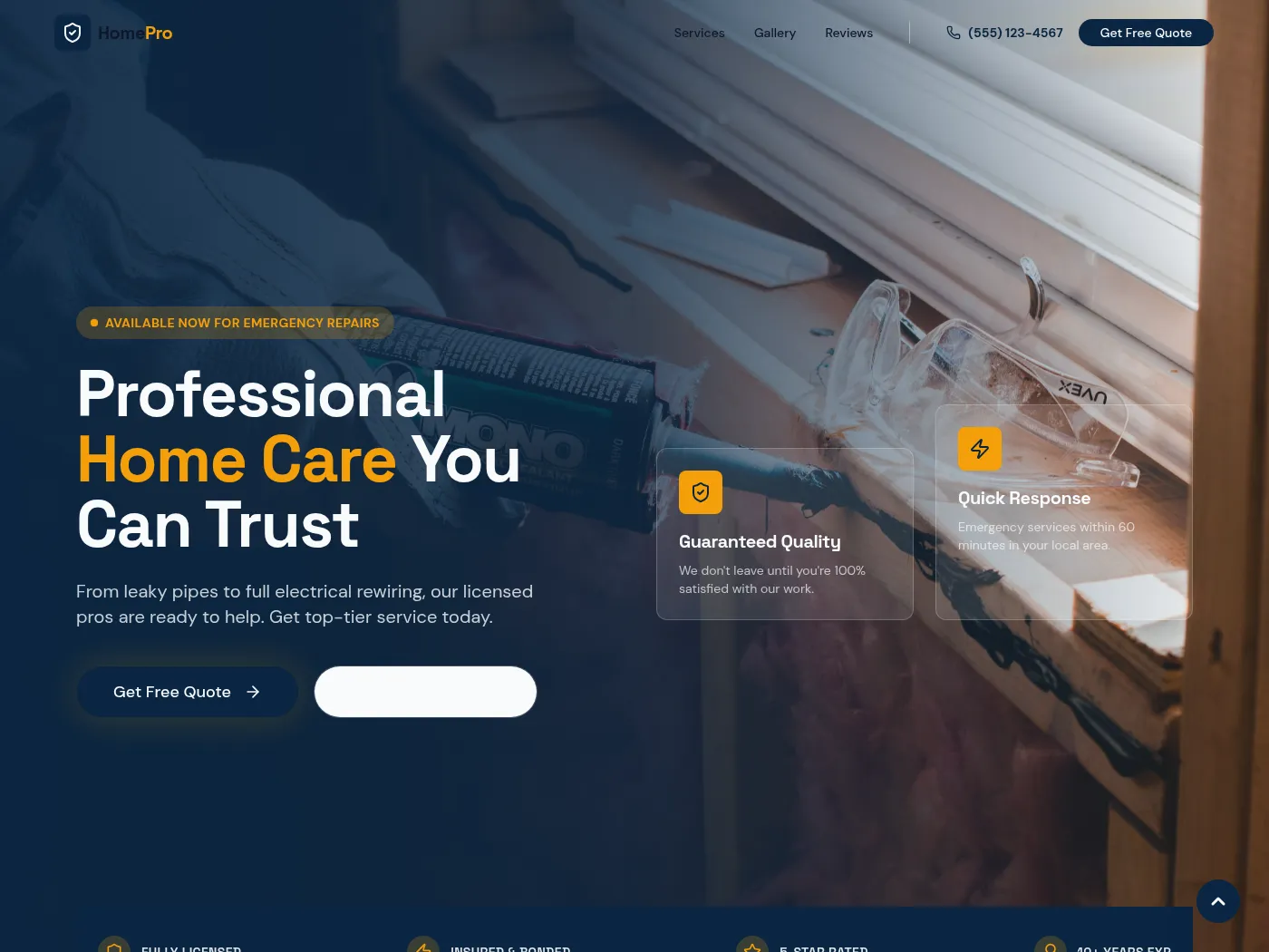 HomePro Service Site