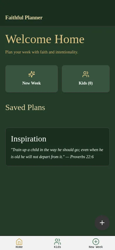 Faithful Homeschool Planner