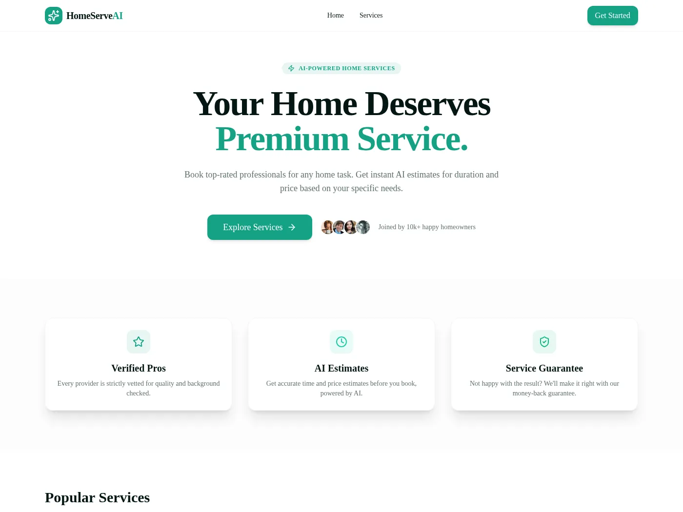 HomeService Pro