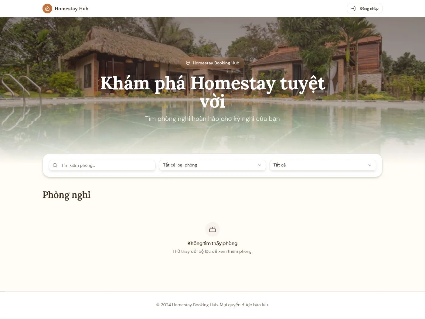 Homestay Booking Hub