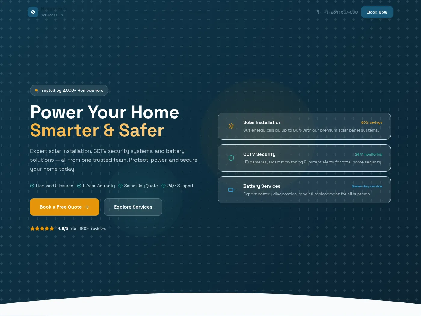 HomeTech Services Hub