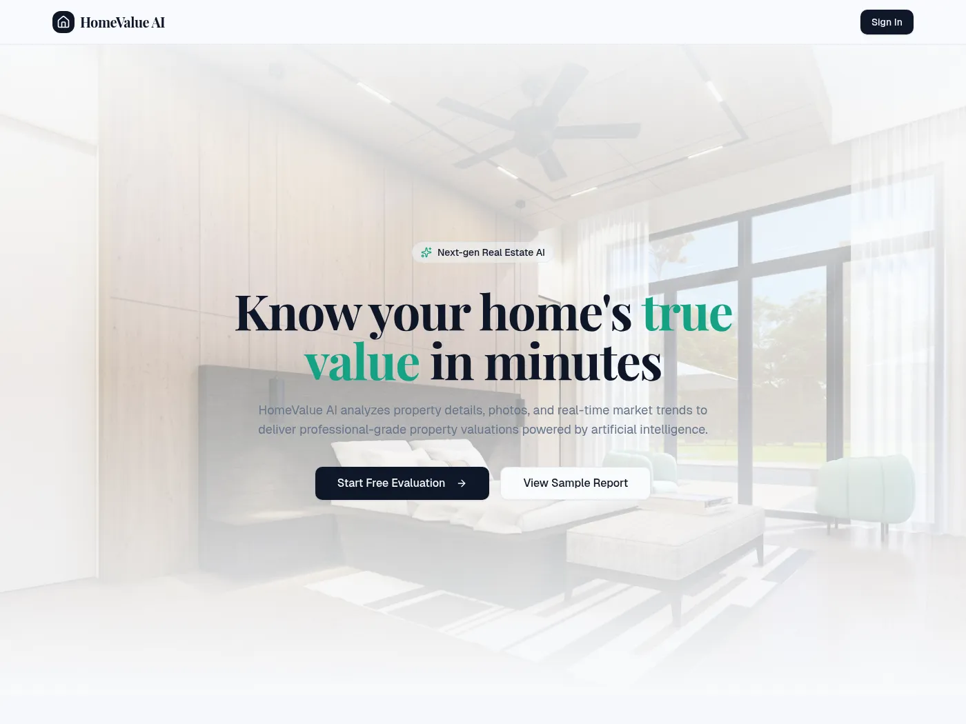 HomeValue AI