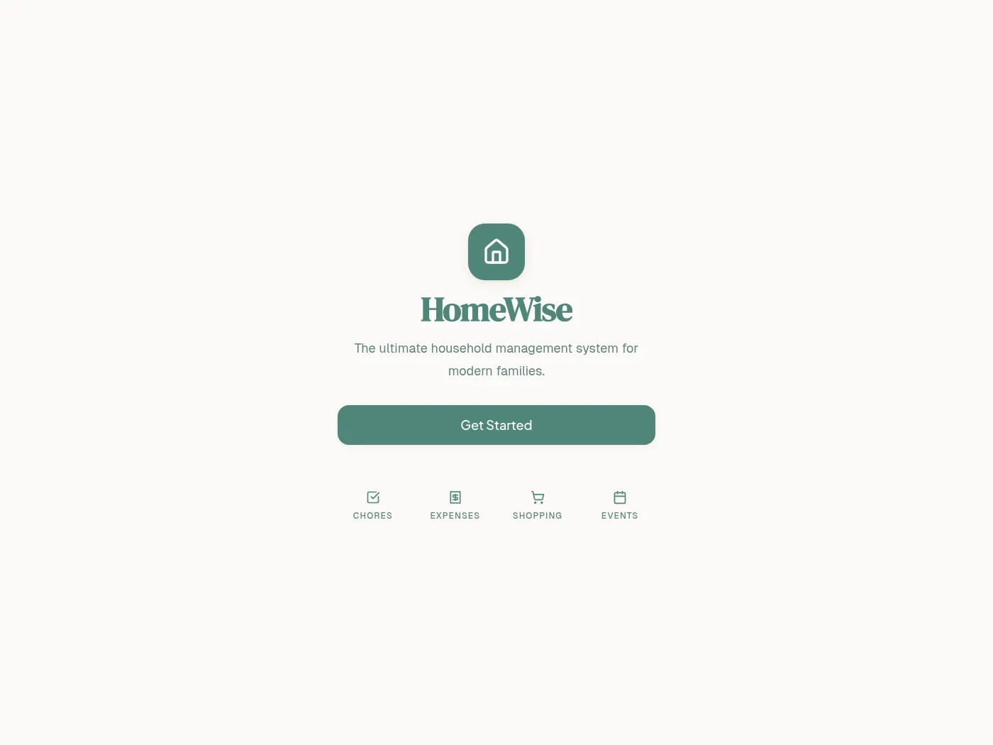 HomeWise Dashboard