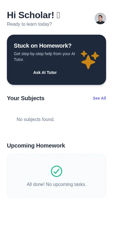 Homework Helper App